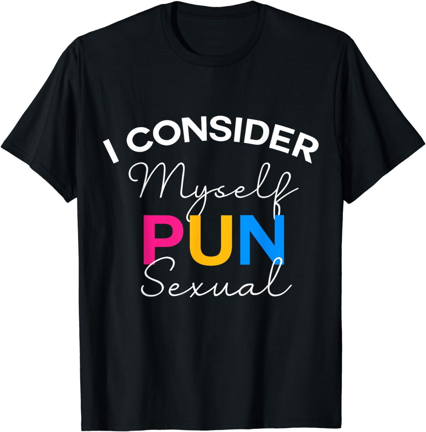 Pan Pansexual Pun Humor Pride Flag LGBTQ Funny LGBT Gift T-Shirt ...