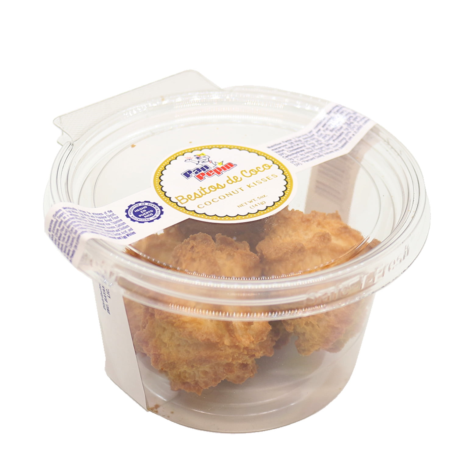 Pan Pepin, Besitos De Coco, 5 oz, 5ct - Walmart.com