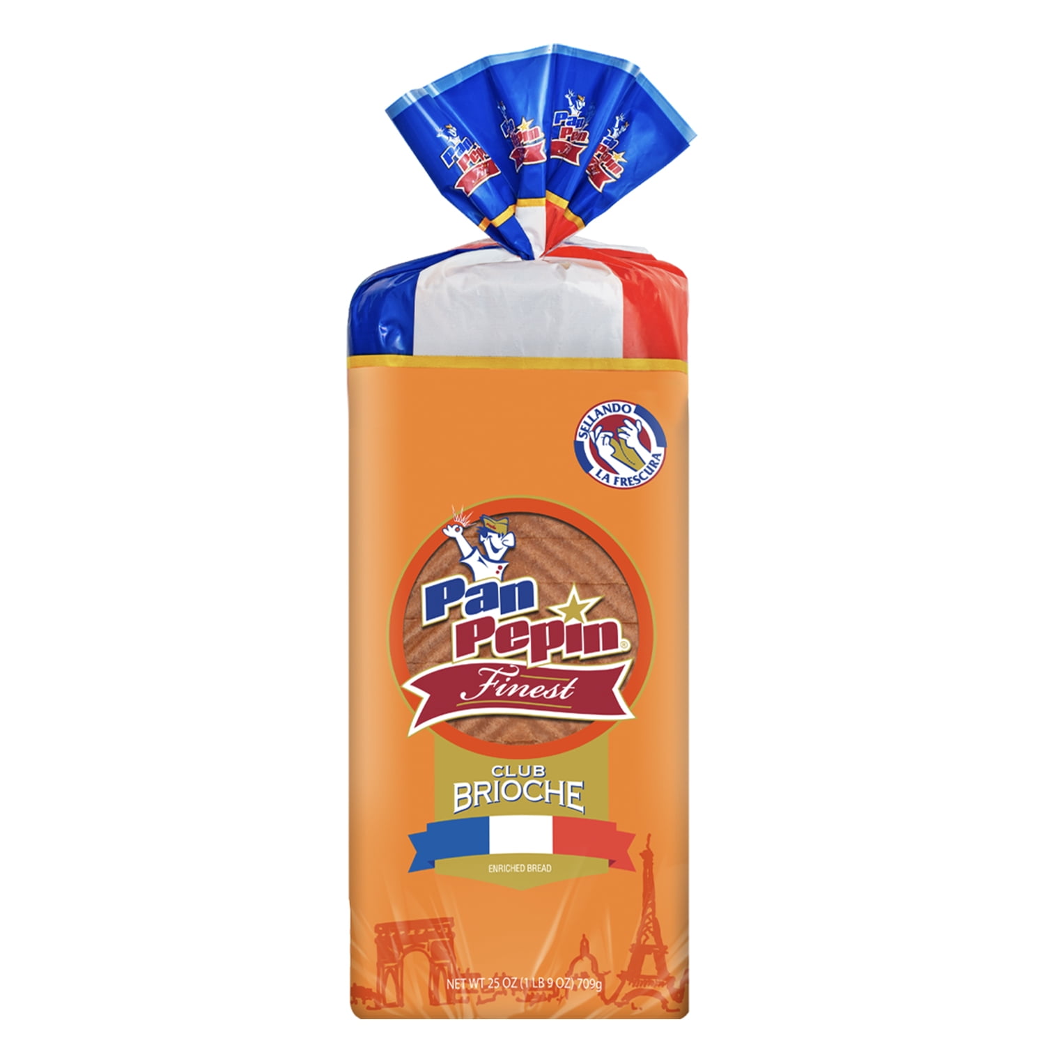 Pan Pepin Brioche Sandwich Sliced Bread Loaf, 25 oz - Walmart.com
