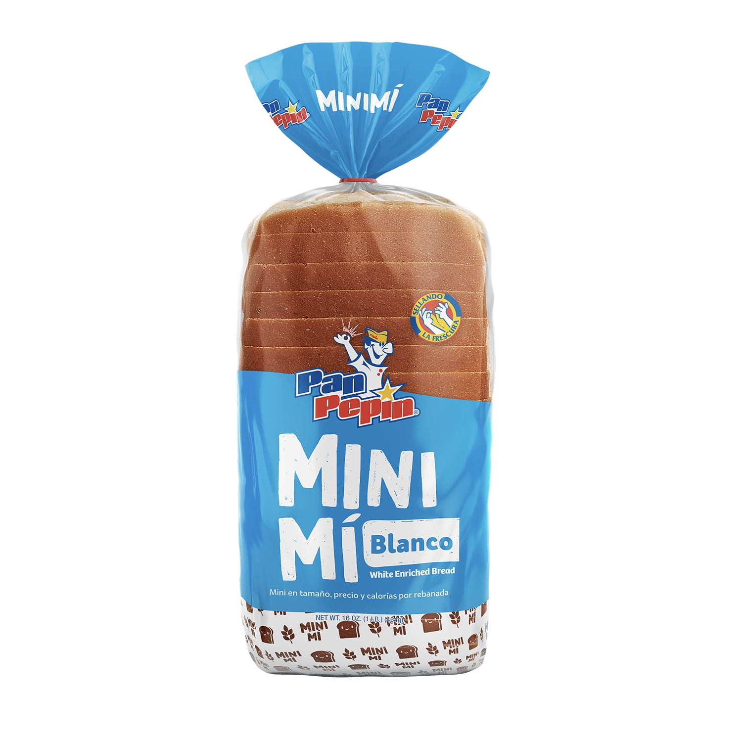 Pan Pepin Minimi 16 Ounces White Sandwich Sliced Bread Loaf - Walmart.com