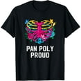 Pan Poly Proud LGBTQ Pansexual Pride Nonbinary T-Shirt - Walmart.com