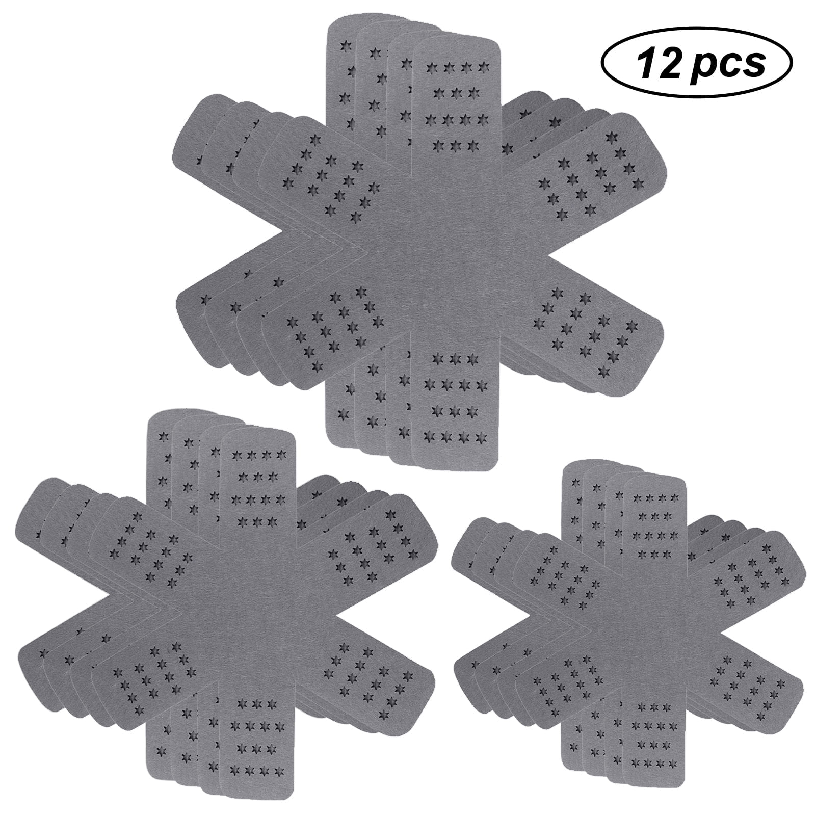 Walmart Pan Pot Protectors with Stars, Set of 12, 3 Sizes, Durable ...