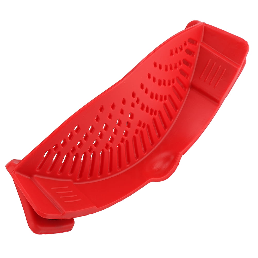Pan Pot Silicone Strainer Kitchen Filter Colanders for Noodles ...