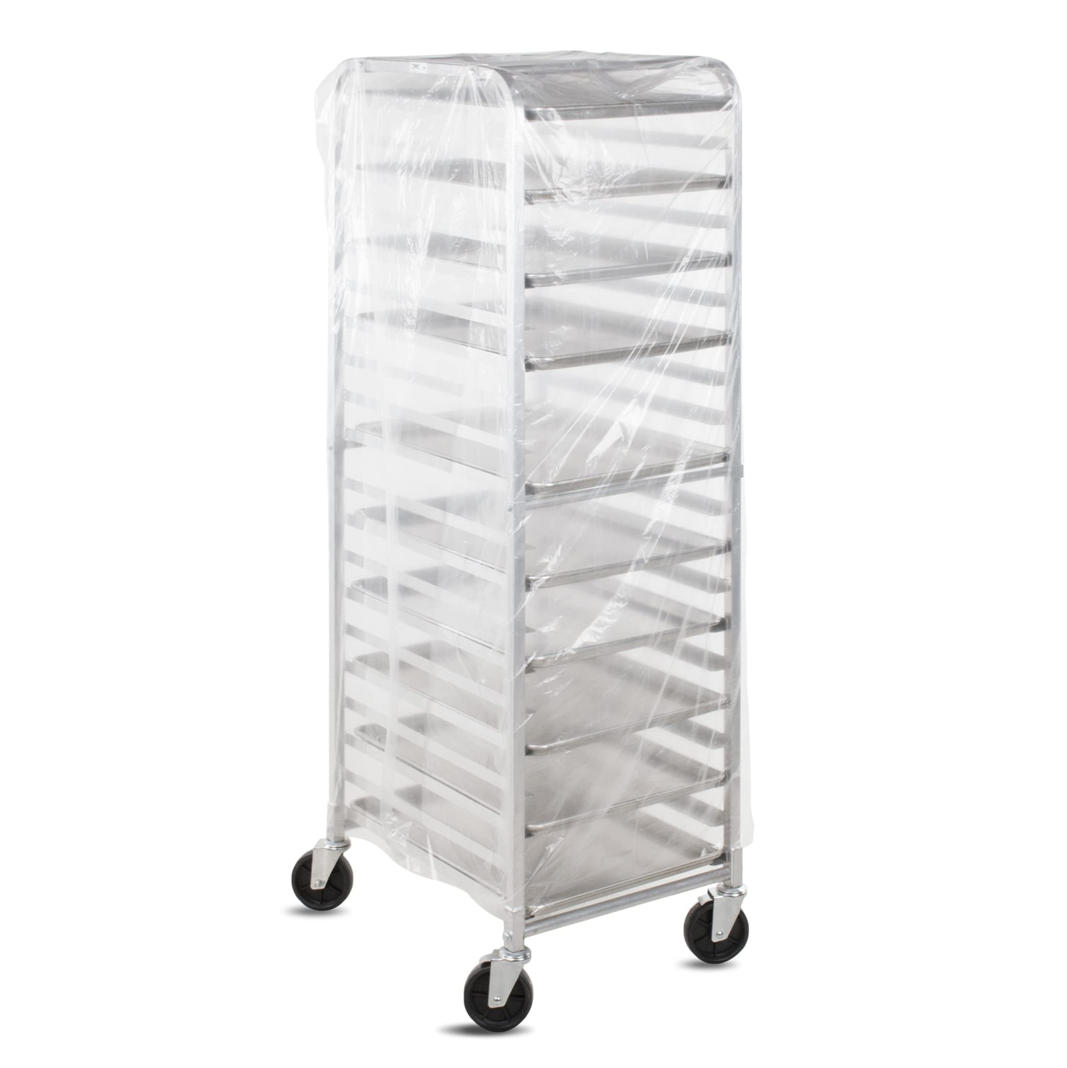 Pan Rack Cover 52 x 83 Inch. Pack of 50 Disposable Bun Pan Rack Cover ...