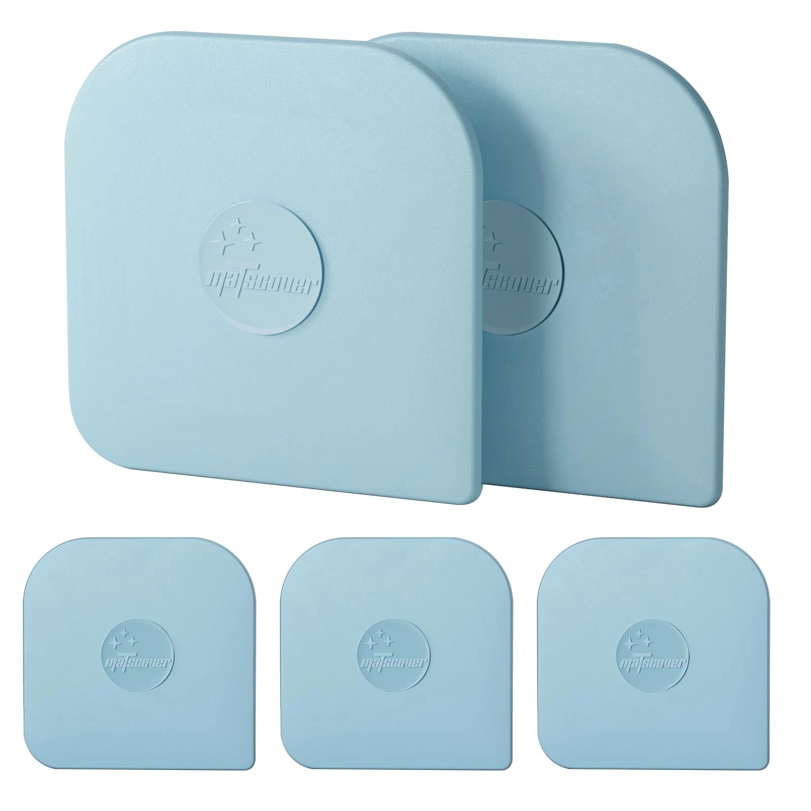 Pan Scraper, 5 Pcs Pot Scraper Plastic, Pot Scraper Non Scratch For ...