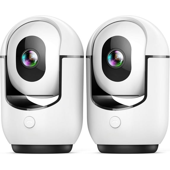 Pan/Tilt Camera, WiFi Indoor Camera for with AI Motion Detection, /Pet ...