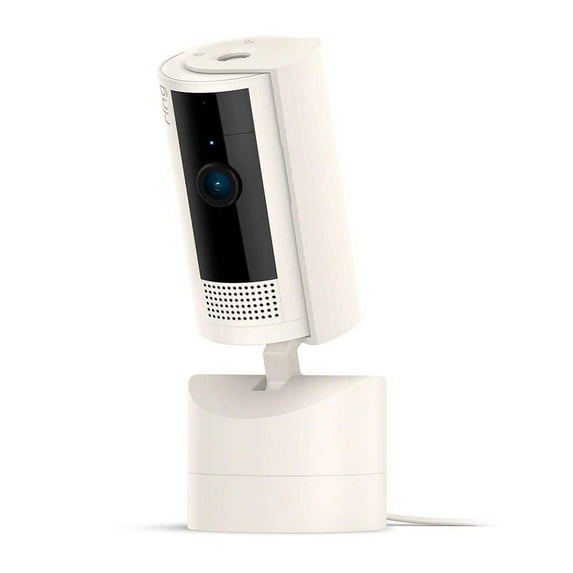 Pan-Tilt Indoor Cam Plug-in Security Camera with 360° Horizontal Pan ...