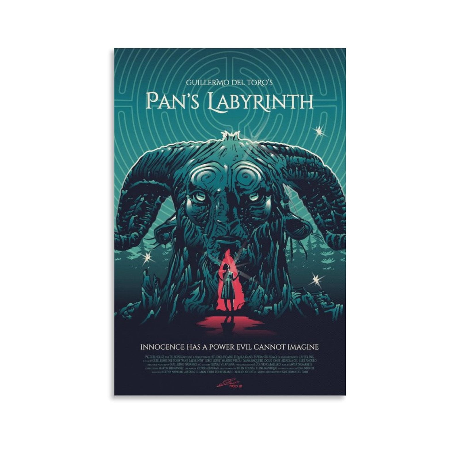 Pan's Labyrinth Movie Poster Artworks Picture Print Poster Wall Art ...