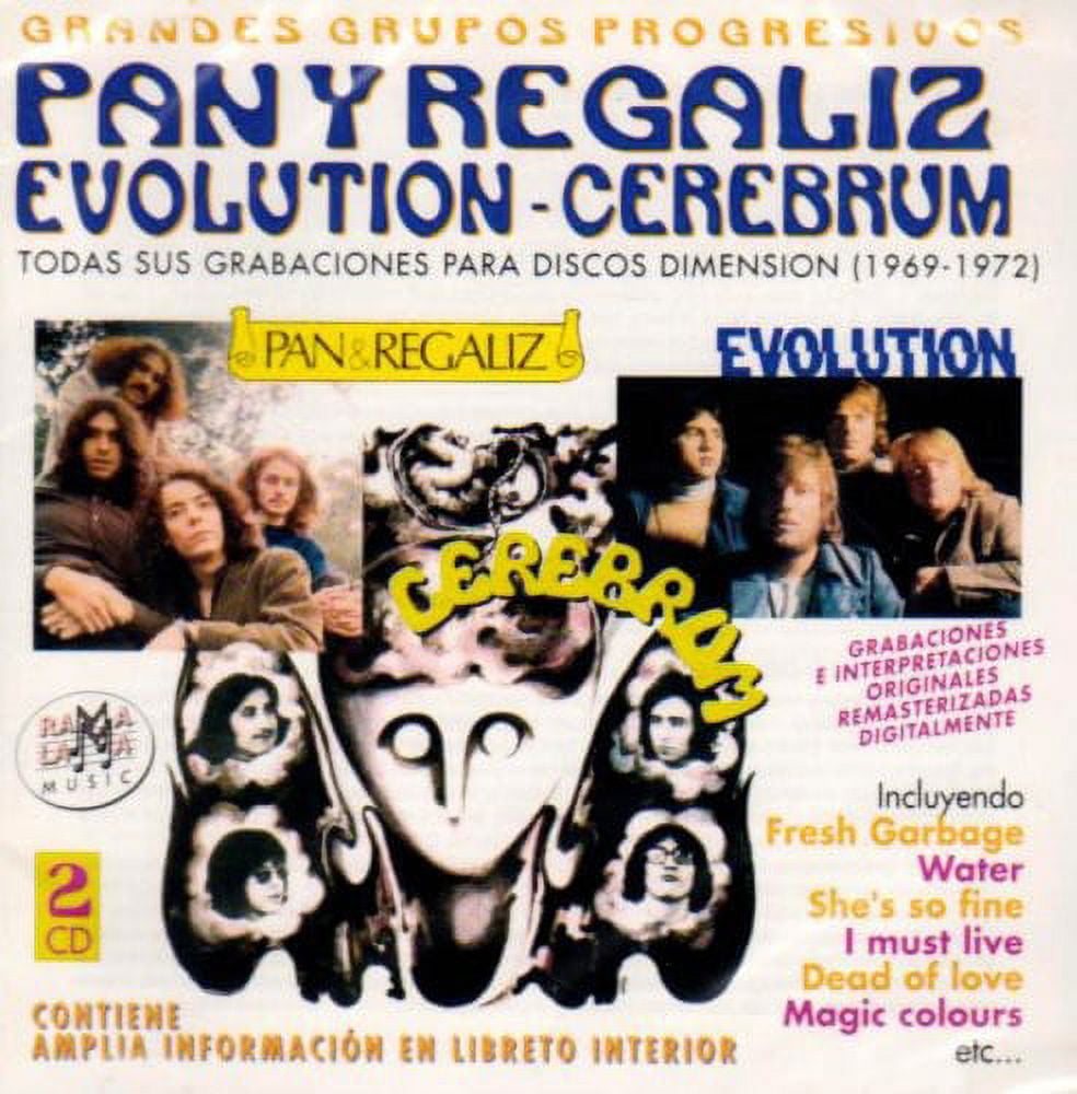 Pan y Regaliz / Evolution / Cerebrum - Todas Sus Grabaciones En Discos ...