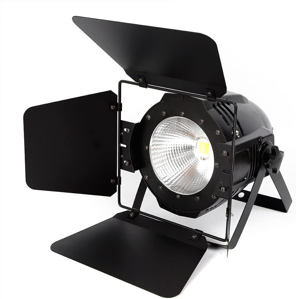 PanDair 200W Stage Light with Barn Doors,COB LED Spotlights Warm White ...
