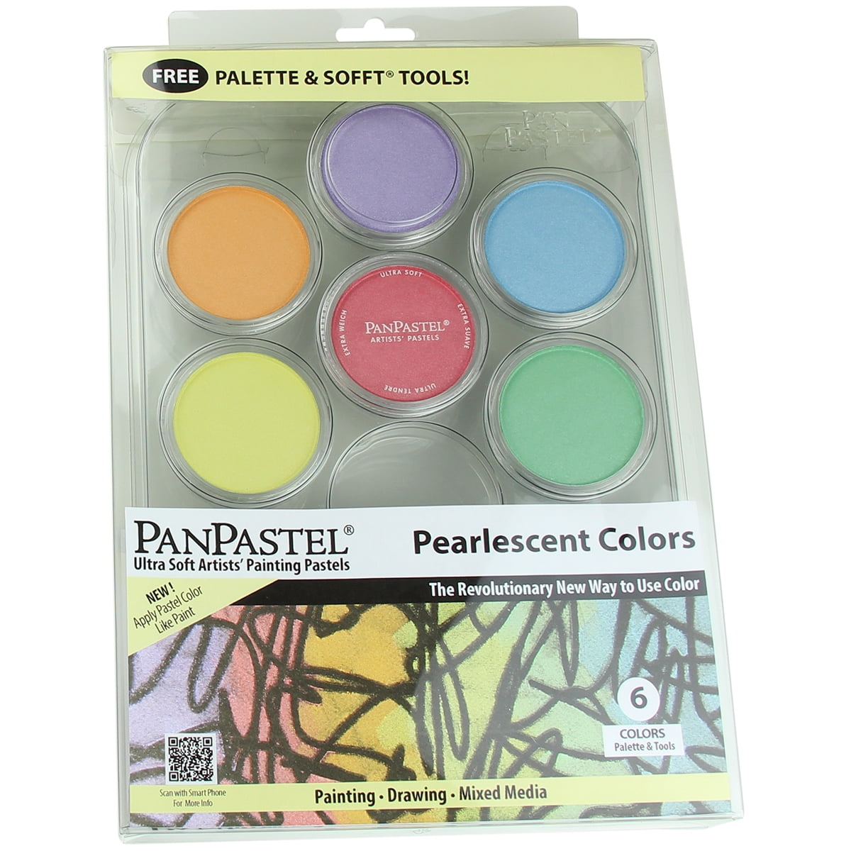 PanPastel® Pearlescent 6-Color Paint Kit - Walmart.com