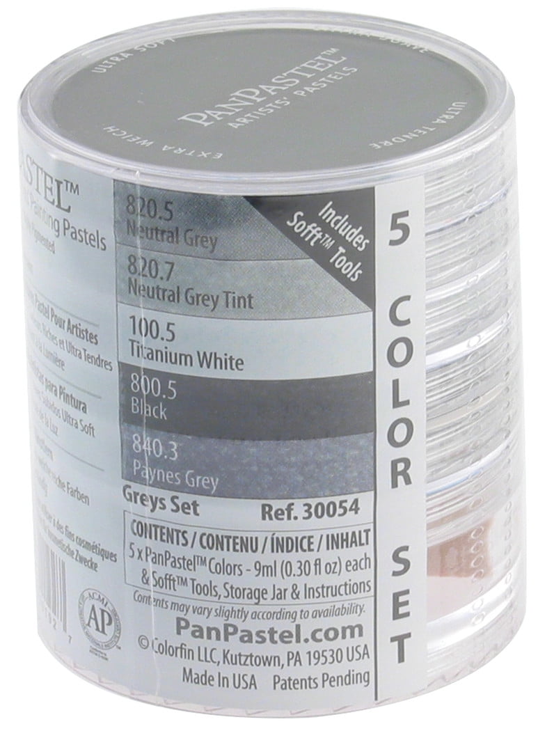 PanPastel® Set, 5-Colors, Grays - Walmart.com