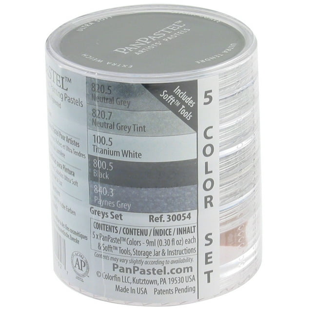 PanPastel® Set, 5-Colors, Grays - Walmart.com