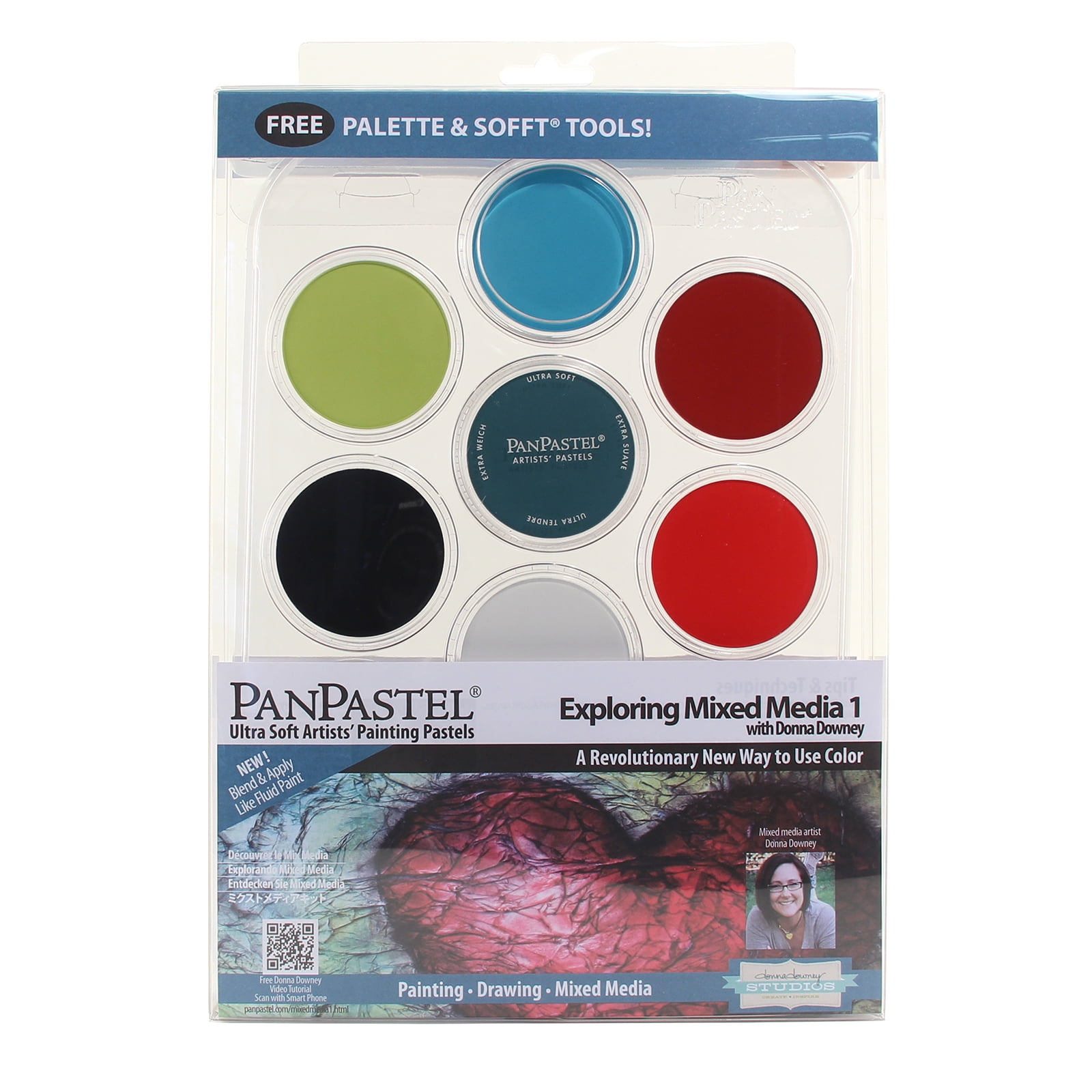 PanPastel® Set, 7-Colors, Exploring Mixed Media Set 1 - Walmart.com
