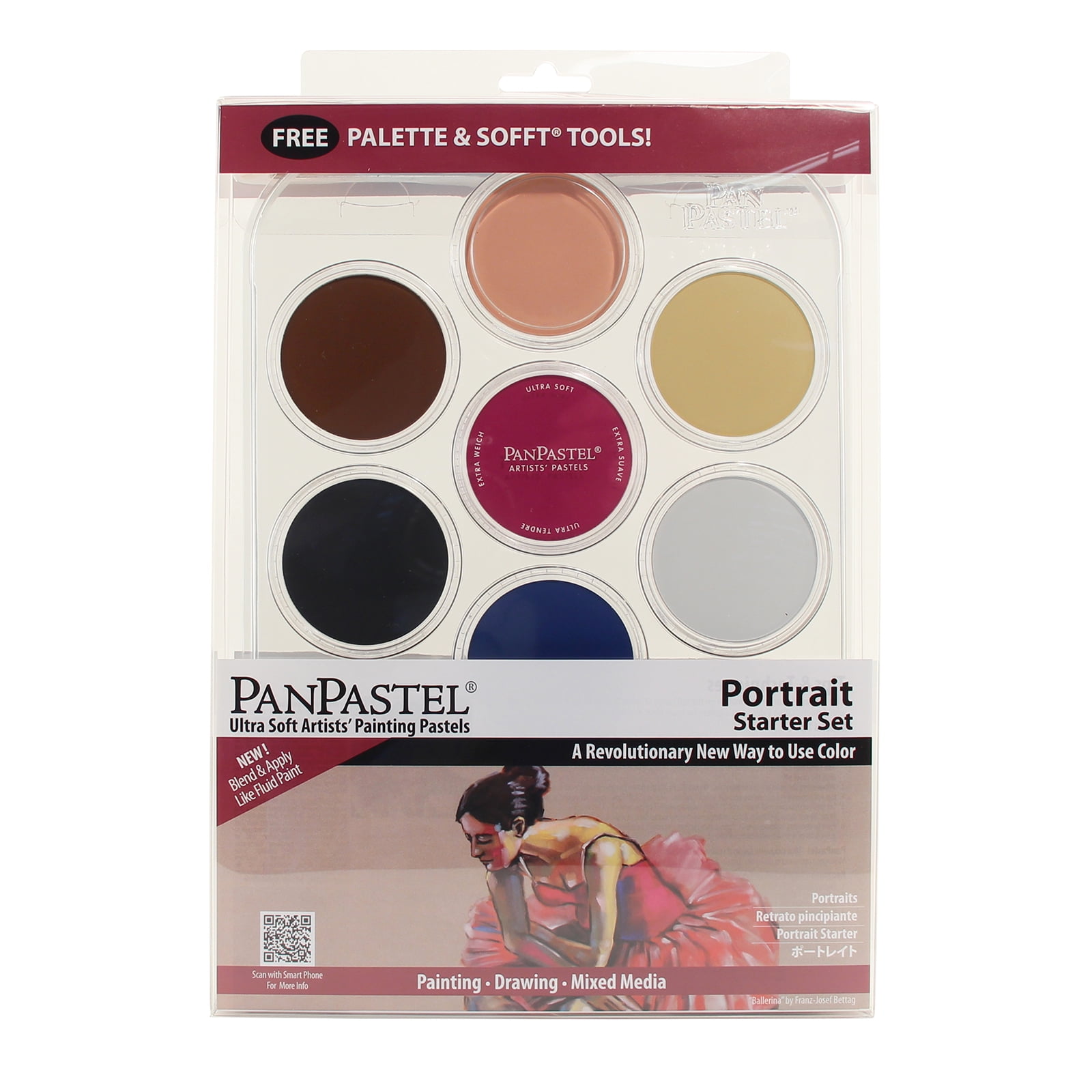 PanPastel® Starter Set, 7-Colors, Portrait - Walmart.com