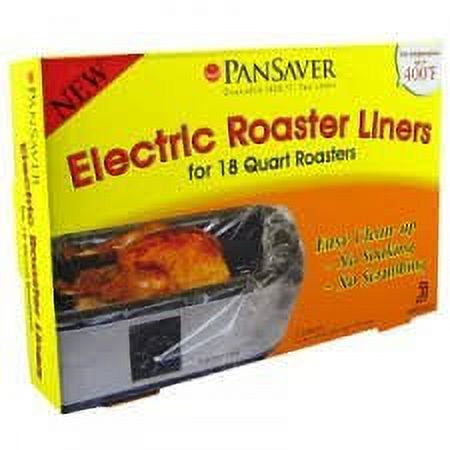 PanSaver Electric Roaster Liners Pack of 2 - Walmart.com