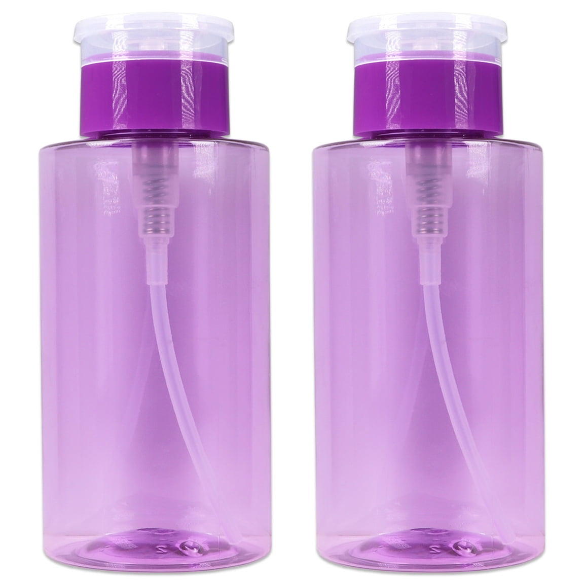 Pana High Quality 10 oz Liquid Pump Dispenser - Purple (2 Bottles ...