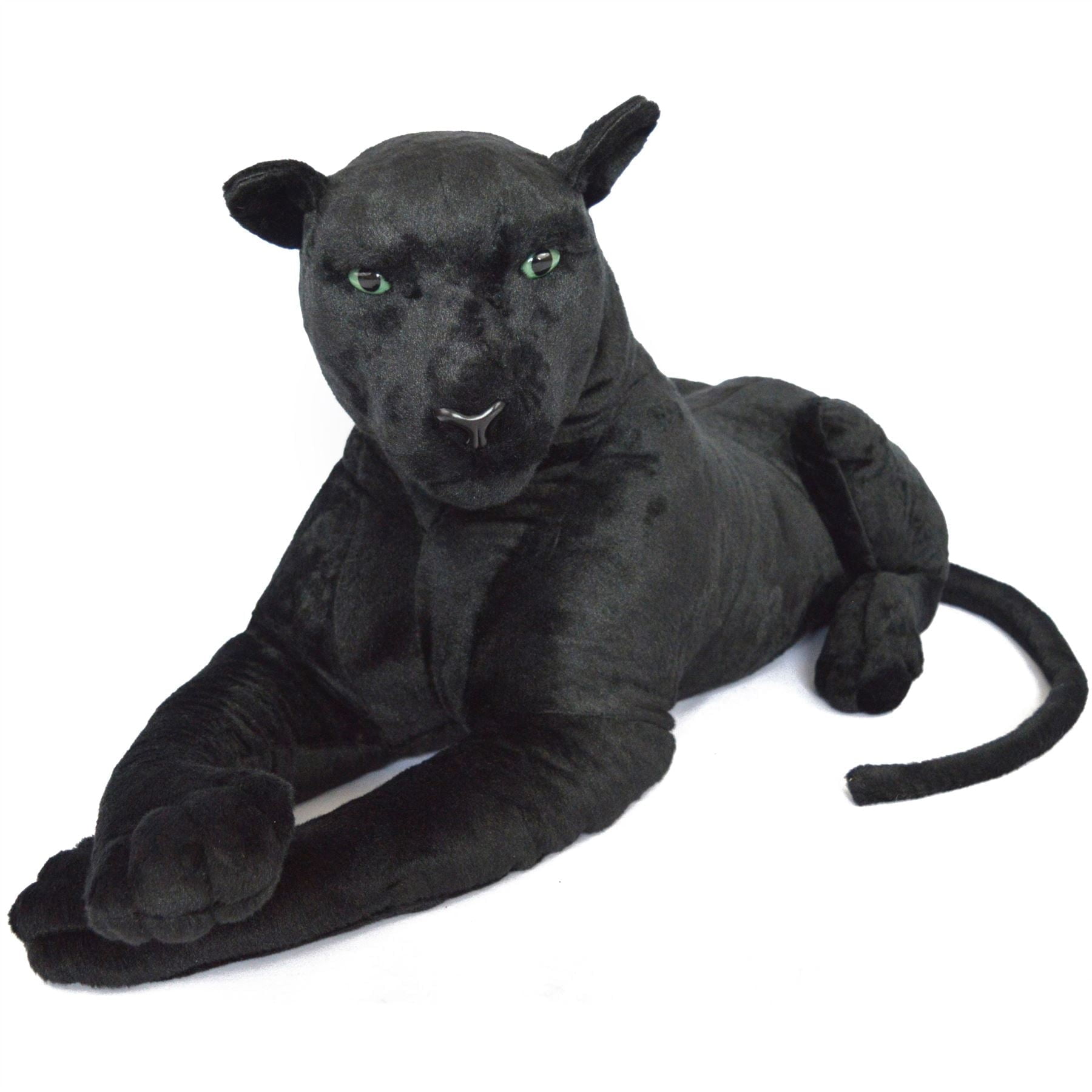 Tiger Tale Toys' Pana the Black Panther | 42 Inch Big Stuffed Animal ...