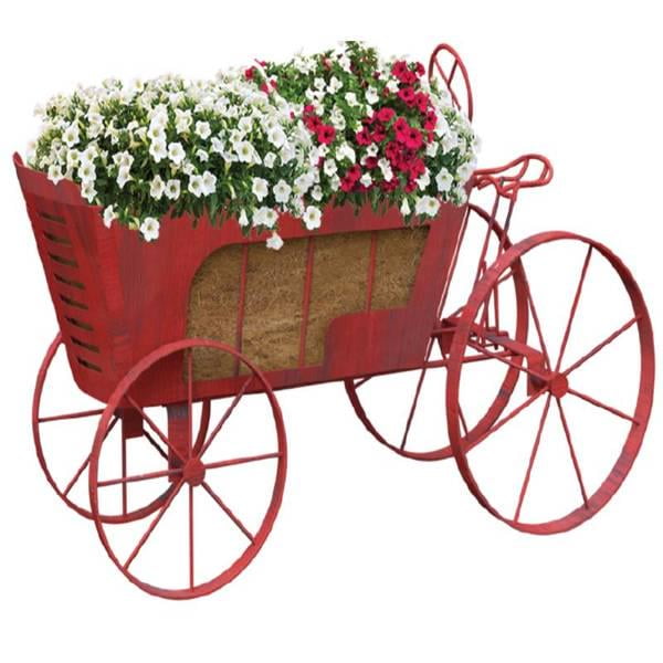 Panacea 15 Vintage Red Tractor Planter - Walmart.com