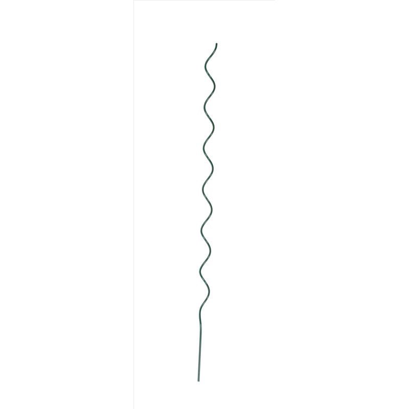 Panacea 7030530 48 x 0.5 x 0.5 in. Green Metal Spiral Stake - Walmart.com