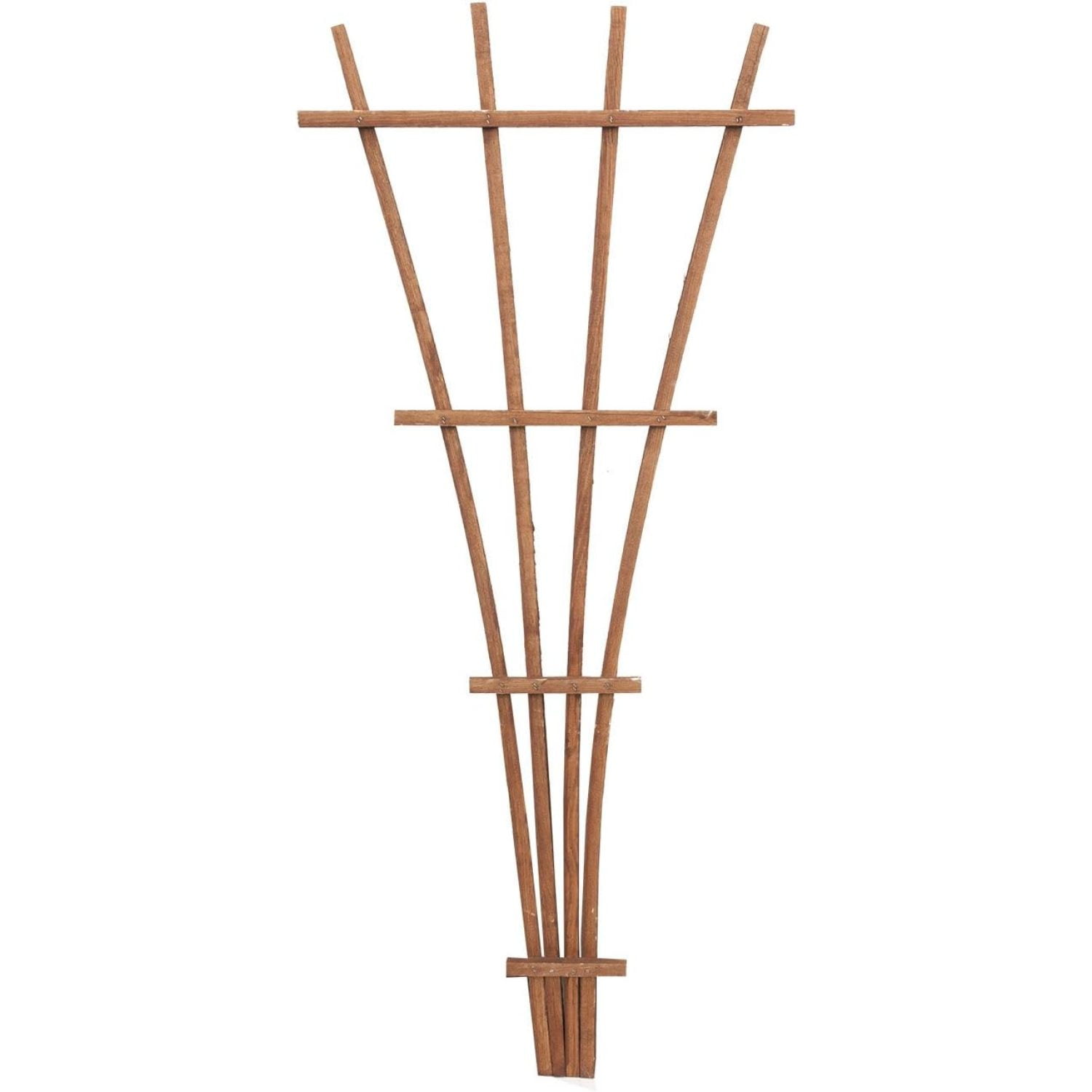 Panacea 83737 48" Brown Wood Fan Trellis - Walmart.com