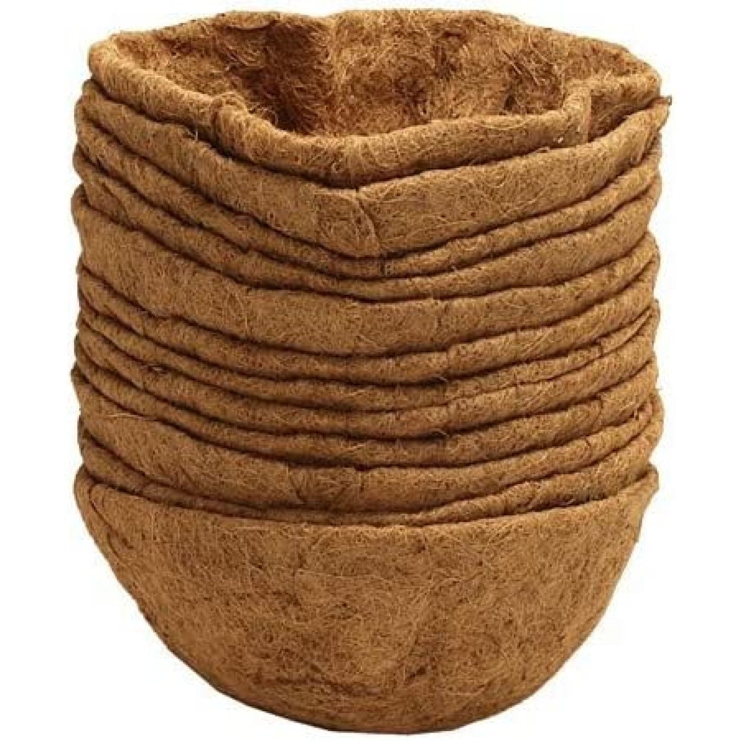 Panacea 88592 Round pp Fiber Liners, 14" Dia, Set of 12 - Walmart.com