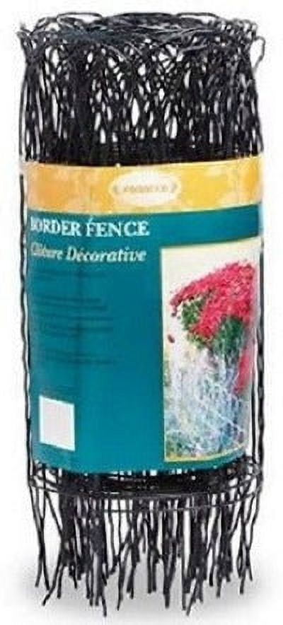 Panacea 89309 14"H x 20'L Green Arch Top Garden Border Fence / Fencing ...