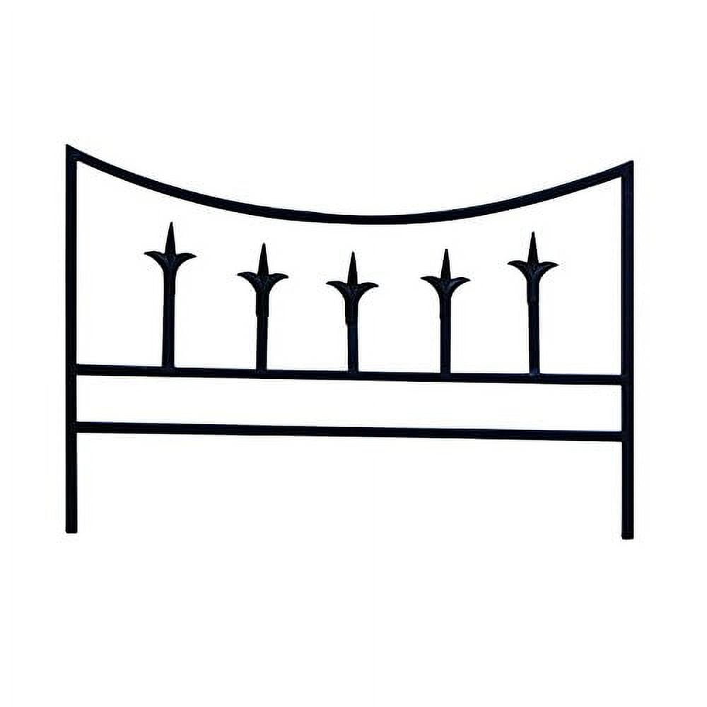Panacea 89386 Classic Finial Border Fence, Black, Pack of 12 - Walmart.com