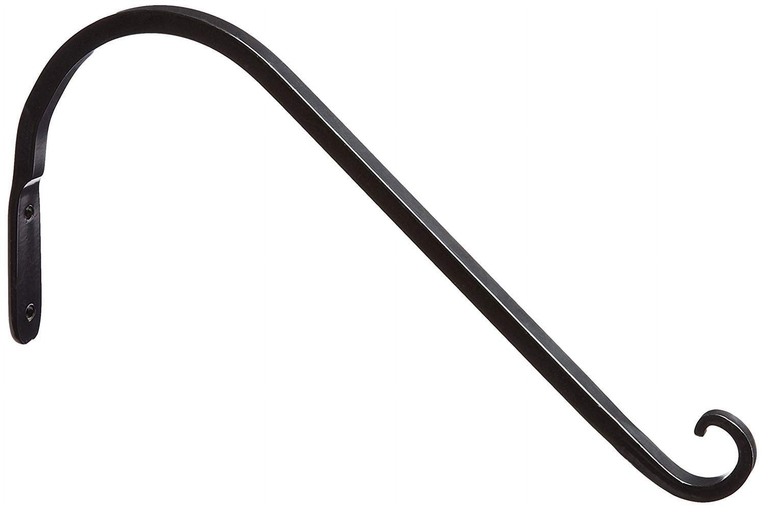 Panacea 89412 Forged Angled Wall Bracket, Black, 12-Inch - Walmart.com