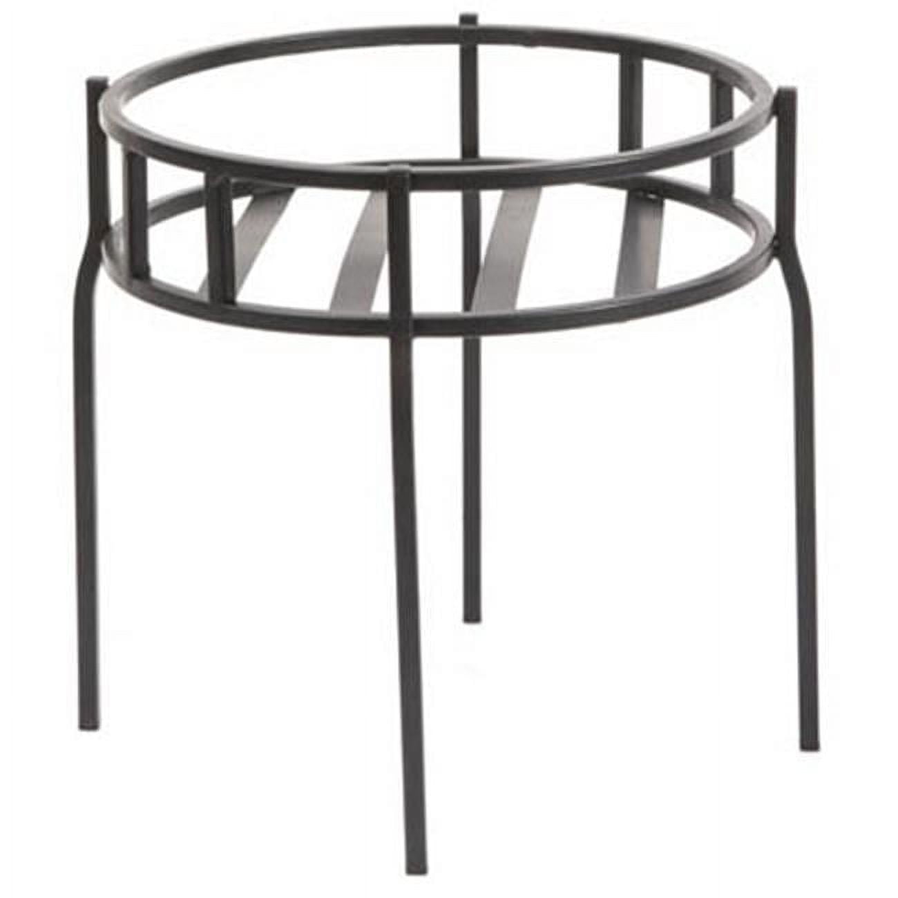 Panacea Contemporary Plant Stand, Black, 10.5"H - Walmart Business Supplies