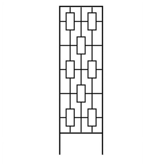 Panacea Contemporary Trellises, Black, 78"H, Pack of 5 - Walmart.com