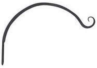 Panacea Curved Hook 7 " Wrought Iron Black - Walmart.com