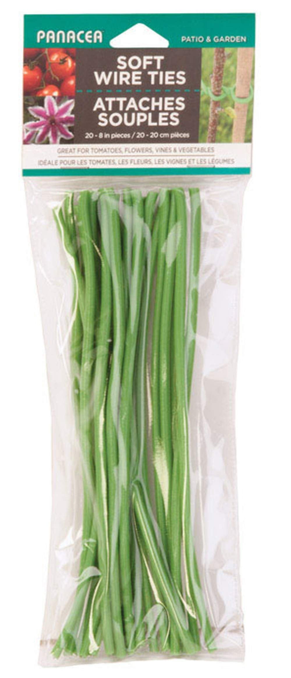 Panacea 86841 Green Coated Wire Soft Wire Ties - Walmart.com