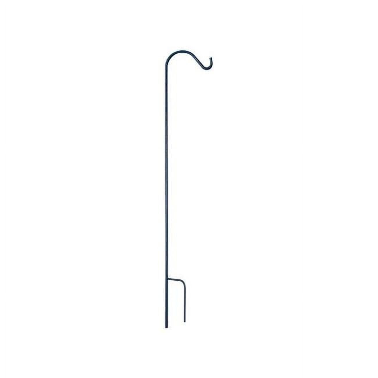 Panacea Heavy-Duty Single Shepherd Hook, Black, 5'10"H - Walmart.com