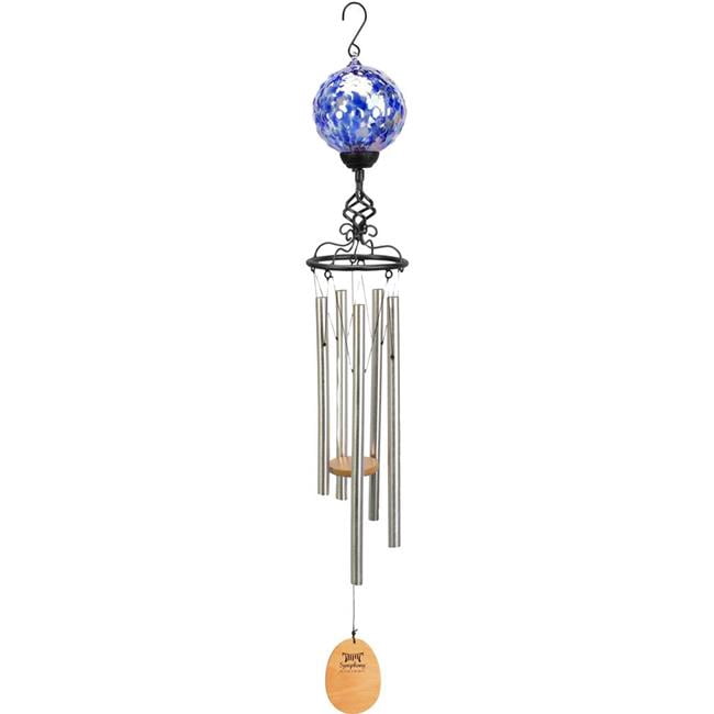Panacea Products 80113 40 in. Symphony Solar Light Wind Chime with ...