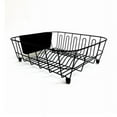Panacea Products 130376 Dish Drainer, Black - Large - Walmart.com