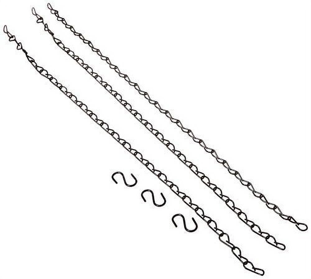 Panacea Products Replacement Hanging Chains for Flower Pots, Steel ...