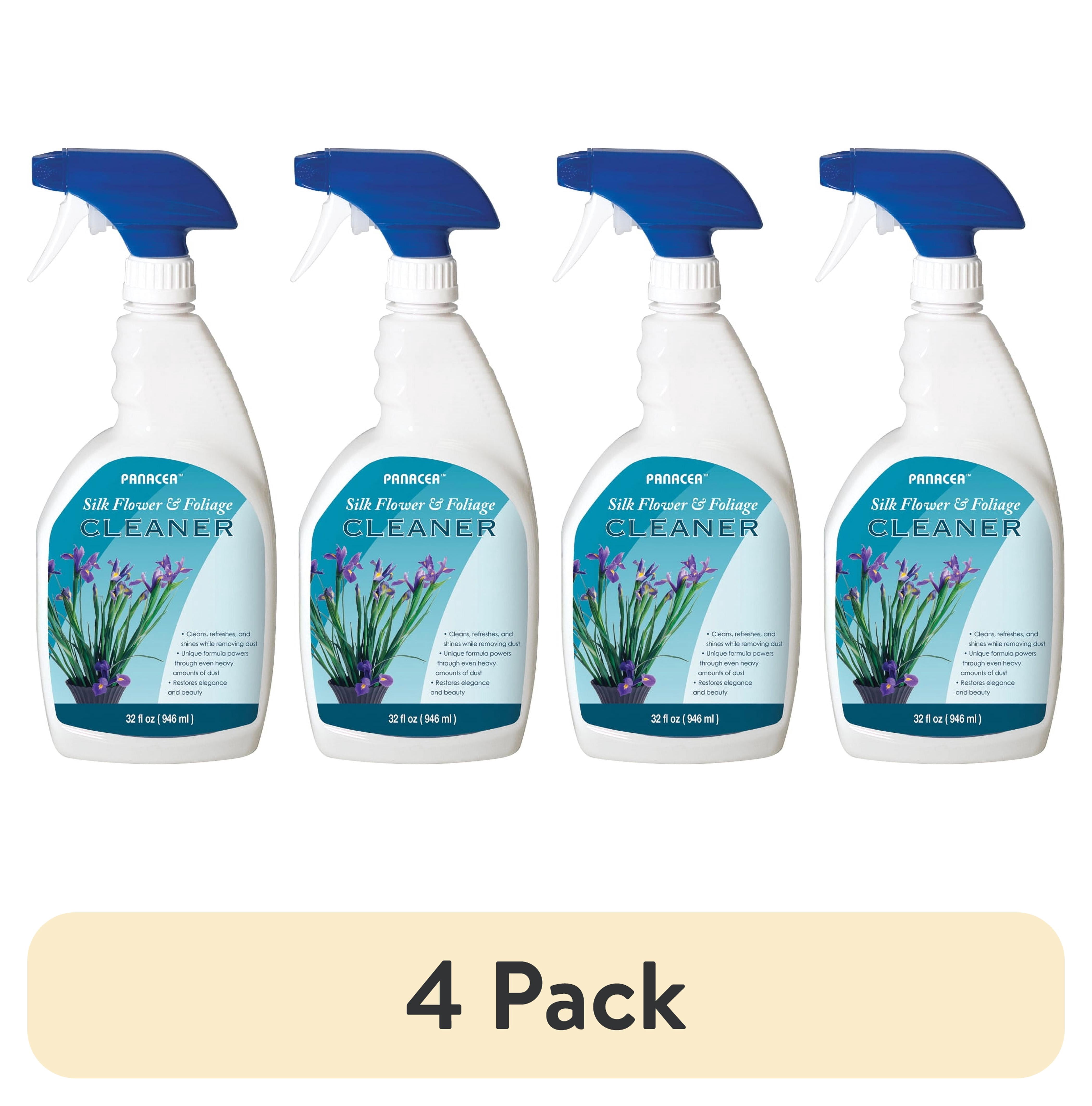 (4 pack) Panacea Silk Plant Cleaner Pump Spray-32oz - Walmart Business ...