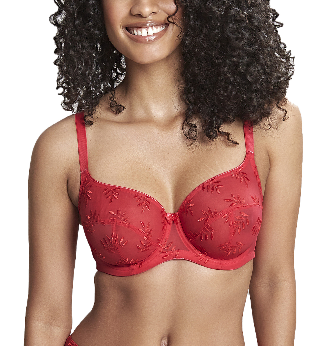 Panache Tango Underwire Balconette Bra (9071),32GG,Rouge - Walmart.com