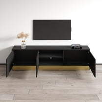 Nova 3K TV Stand for TVs up to 85", Mid-Century Modern Matte 73 ...
