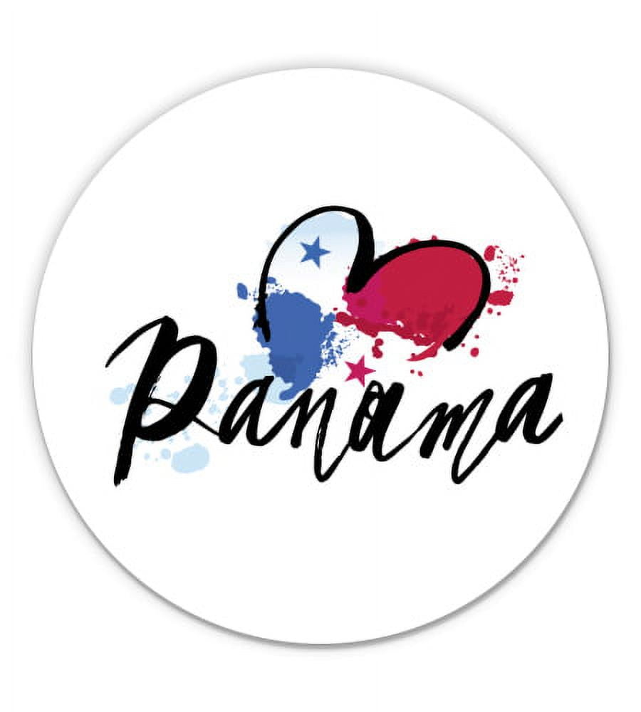 Panama - 12" Vinyl Sticker Waterproof Decal - Walmart.com