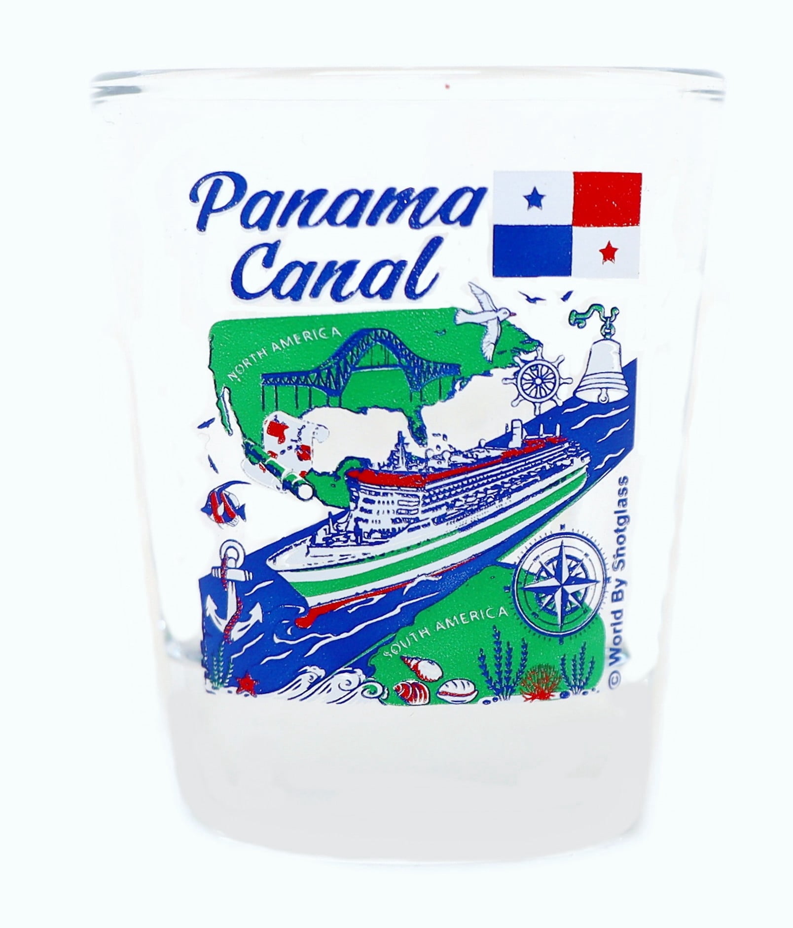 Panama Canal Shot Glass - Walmart.com