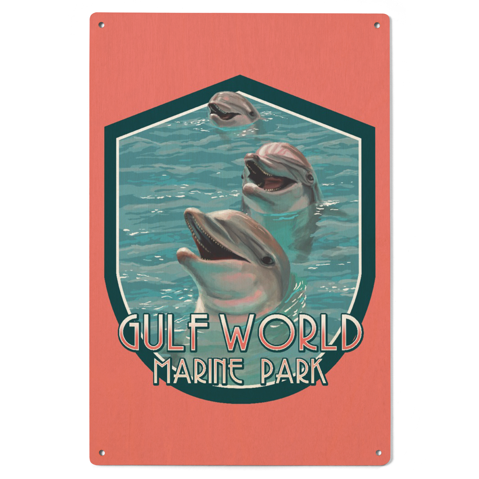 Panama City Beach, Florida, Gulf World Marine Park, Dolphins, Contour ...