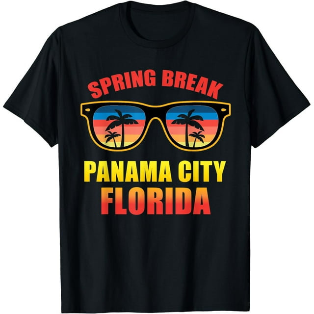 Panama City Beach Trip 2023 Florida Spring Break Sunset T-Shirt ...