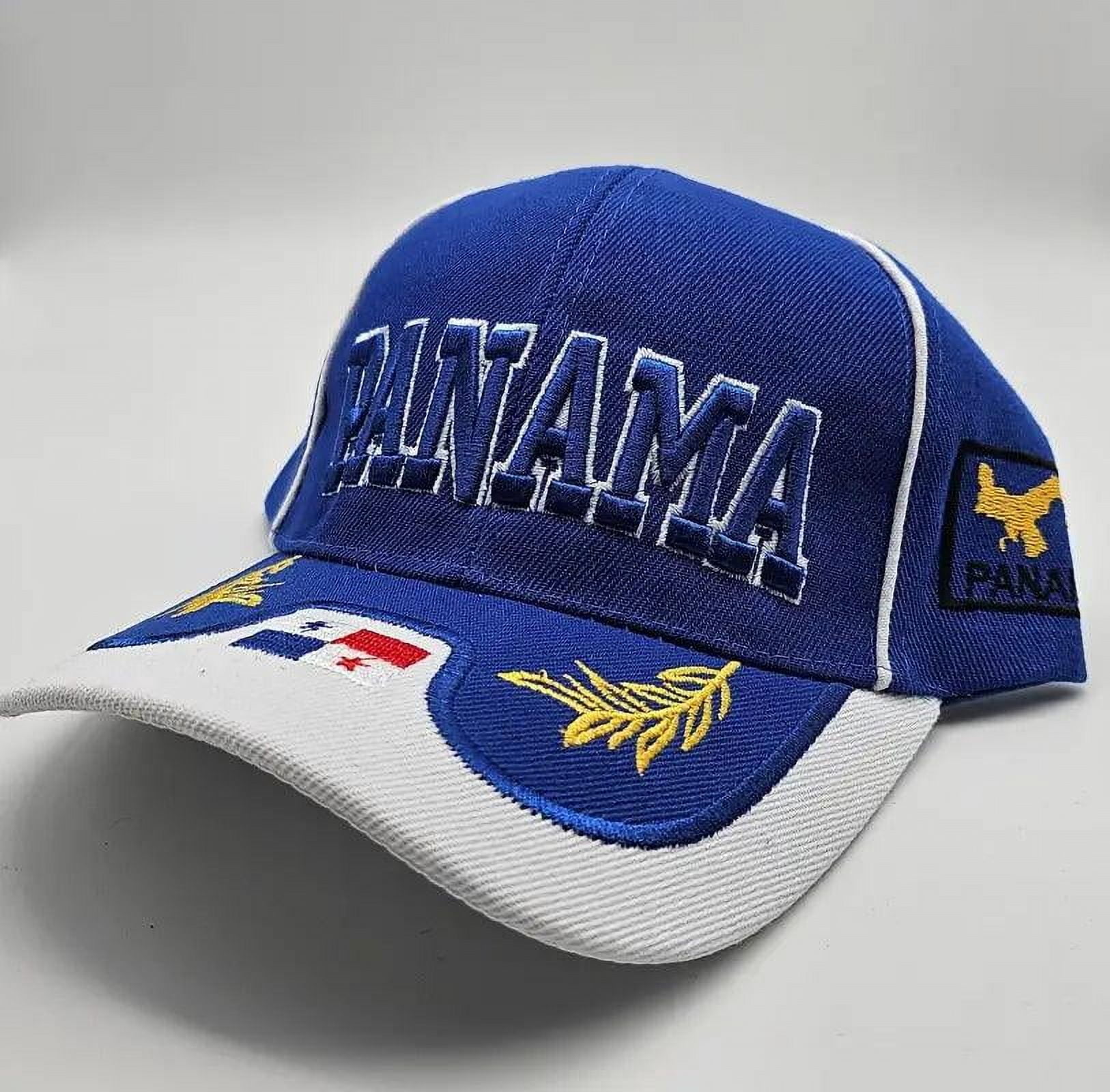 Panama Flag Embroidered Baseball Cap - Walmart.com
