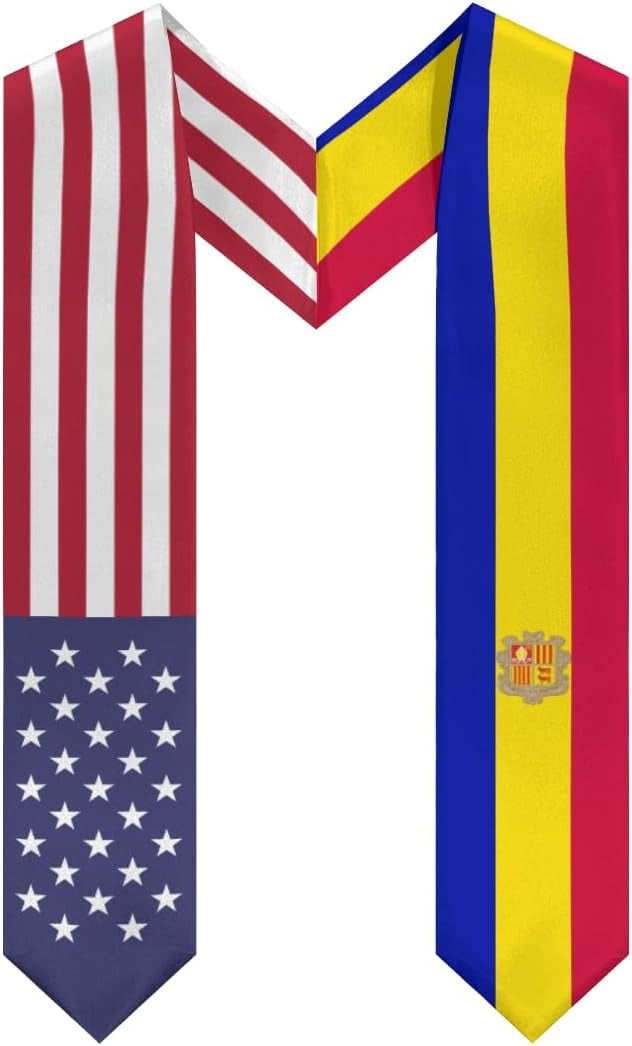 Panama Flag Graduation Stole Graduate Shawl Sash Scraf Gift For Abroad ...