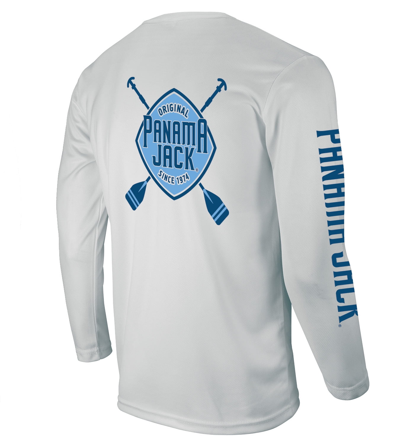 Panama Jack Long-Sleeve Performance Shirt - Paddle Board Crest, Quick ...
