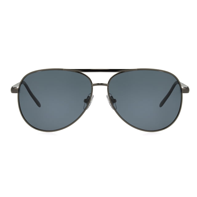 Panama Jack Men's Aviator Fashion Sunglasses, Gunmetal - Walmart.com