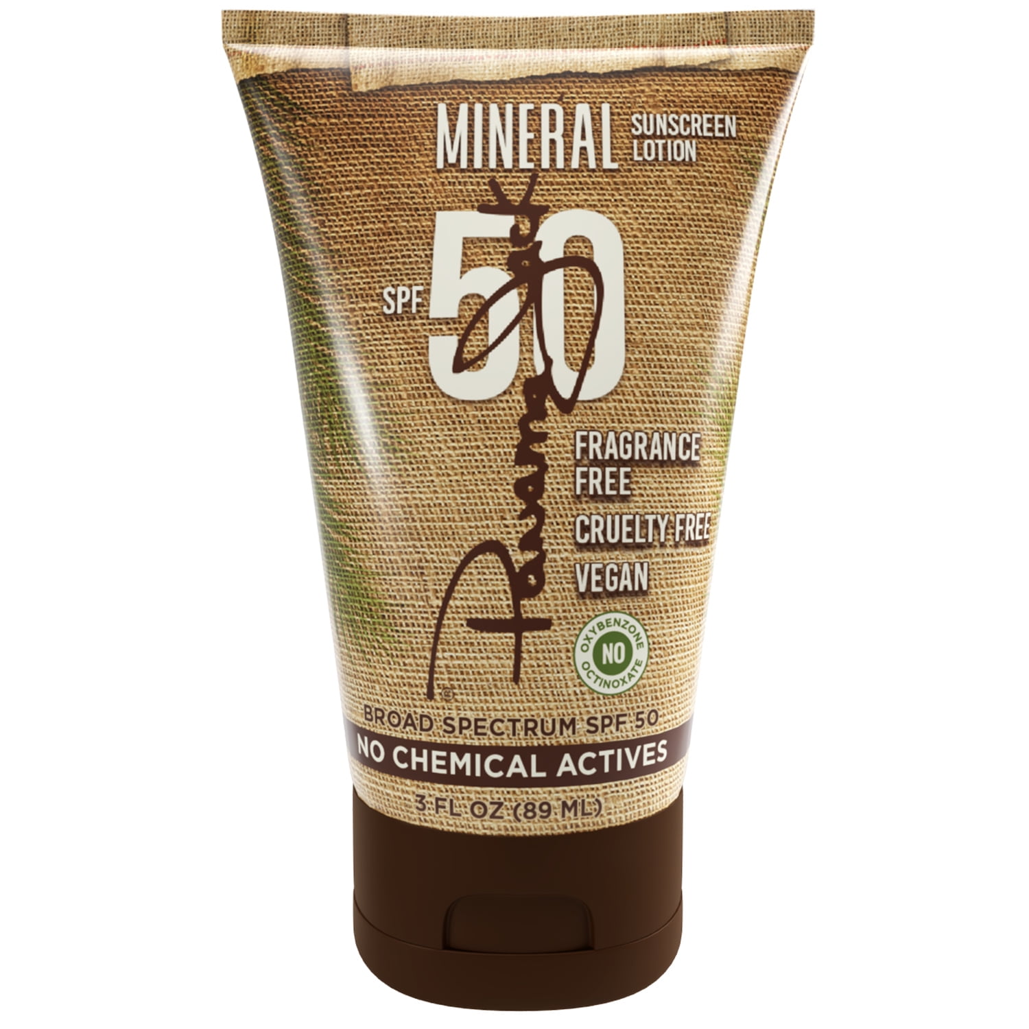 Panama Jack Mineral Sunscreen Lotion - SPF 50, Zinc Oxide, Vegan, PABA ...