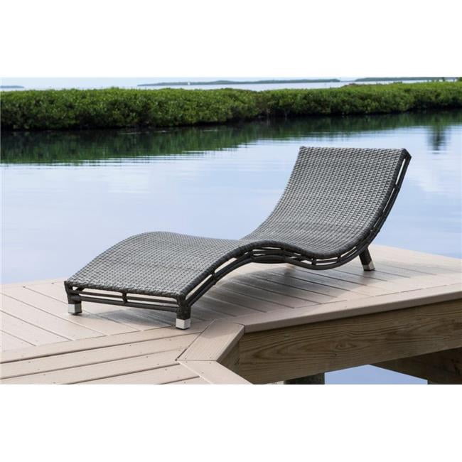 Panama Jack PJO-1601-GRY-CC-CUSH-SU-722 24 x 25 x 75 in. Graphite Curve ...